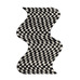 Wavy Checkered Rug – HOMELIVY